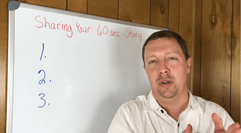 How to Share Your 60 Second Story in MLM - Jonas Troyer